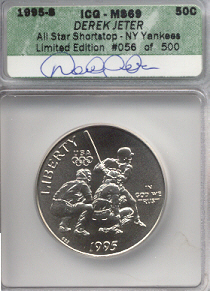 Derek Jeter MS69 - Scarsdale Coin