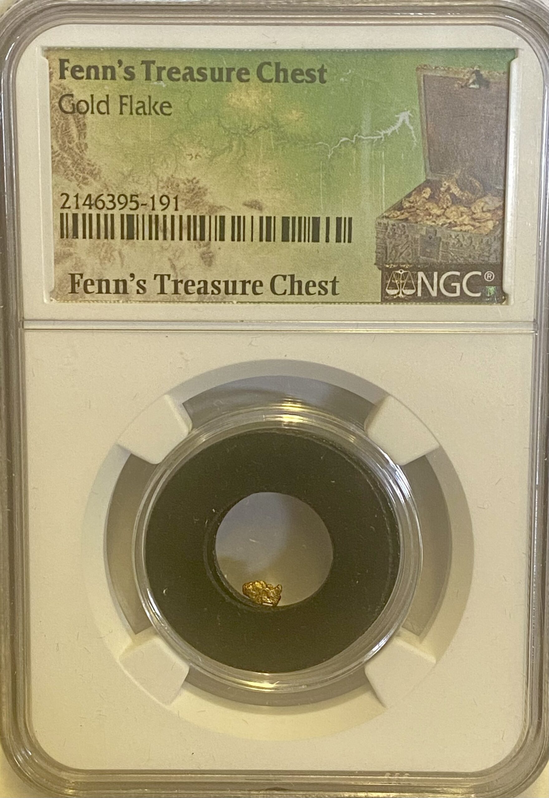 Fenn's Treasure Chest - Gold Flake NGC - Scarsdale Coin